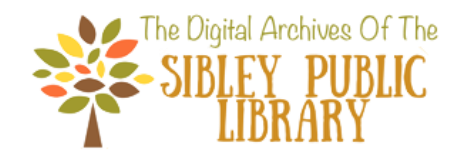 Digital Archives of the Sibley Public Library :: The Community History ...